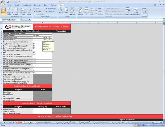 How to File KRA Returns using P9 Form