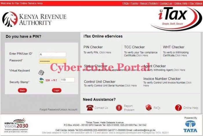How To Login Into iTax Portal
