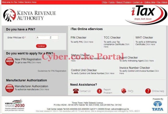 How To Amend KRA PIN Principal Physical Address Details (KRA PIN Amendment)