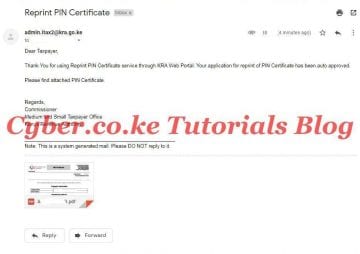 How To Download KRA PIN Number Online on iTax Portal
