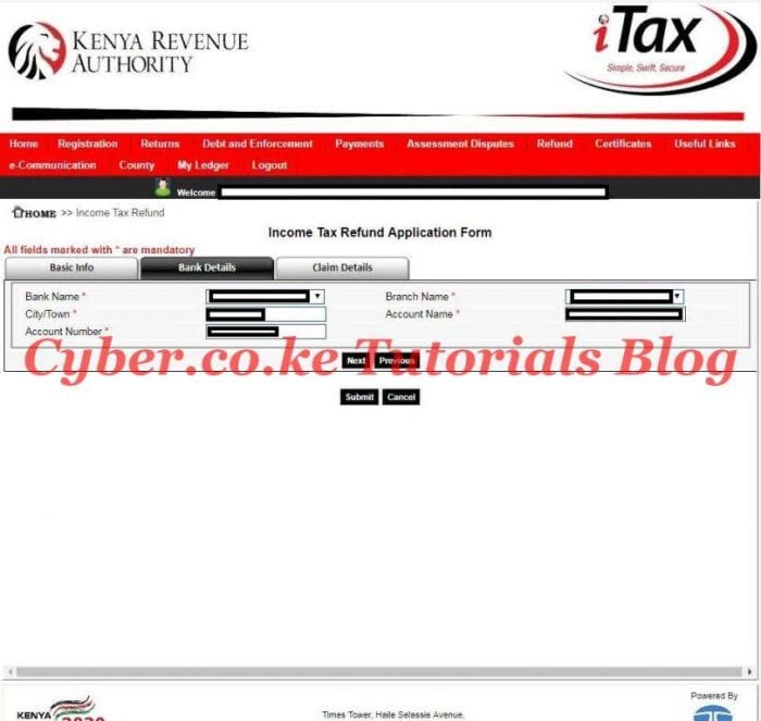 How To Apply For KRA Tax Refund Using iTax Portal