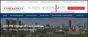 How To Find The KRA Email Address Used On KRA iTax Portal