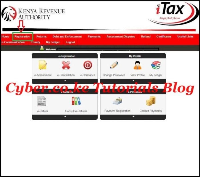 How To Reprint KRA PIN Certificate On KRA iTax Portal