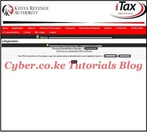 How To Change KRA Email Address Using KRA iTax Portal