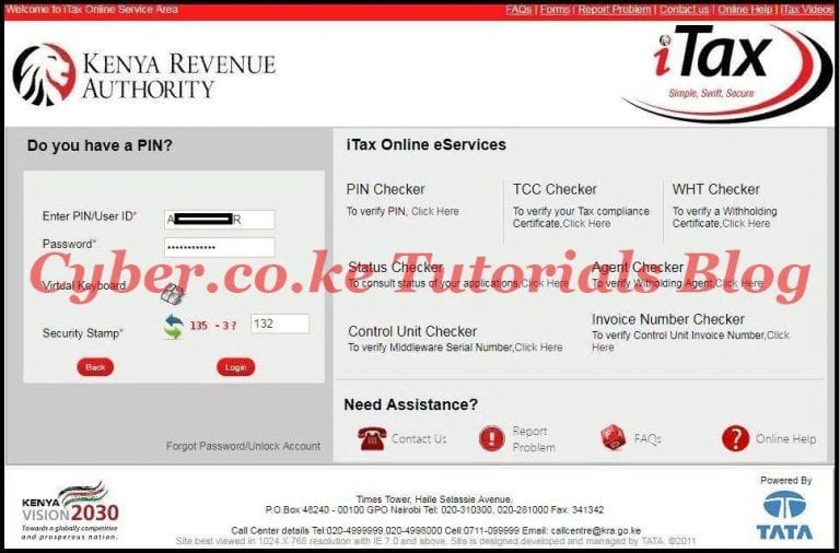 How To Change KRA Email Address Using KRA iTax Portal