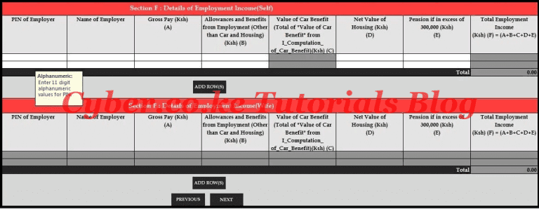 How To Download KRA Income Tax Returns Form (Excel Sheet)