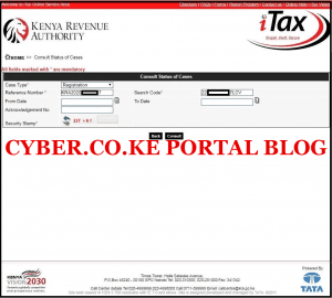 How To Track Status Of Application Using KRA iTax Status Checker