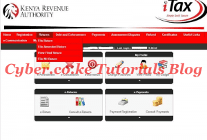 How To Download KRA Income Tax Returns Form (Excel Sheet)