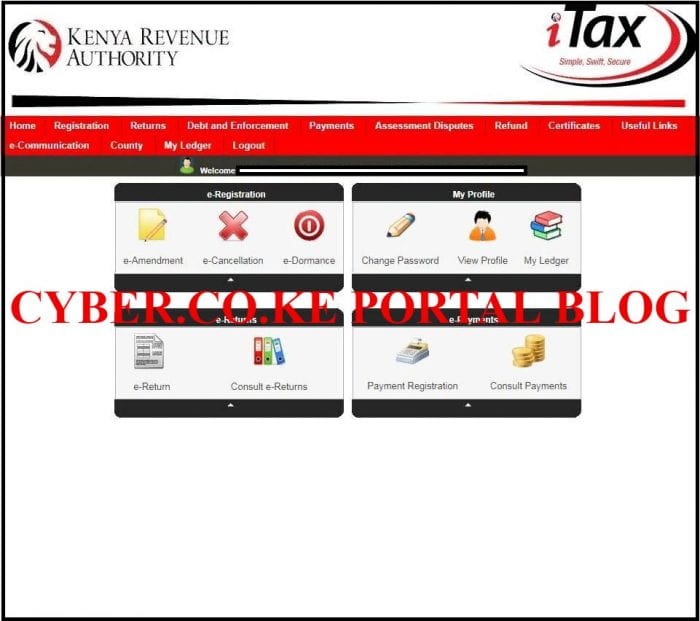 How To Change KRA PIN Email Address Using iTax Portal