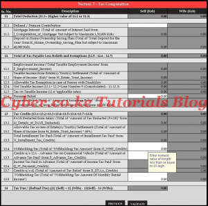 How To Download KRA Income Tax Returns Form (Excel Sheet)