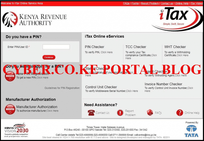How To Download KRA PIN Certificate From KRA iTax Portal