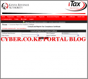 How To Reprint KRA Clearance Certificate On iTax Portal