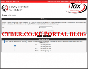 How To Check KRA PIN Using iTax KRA PIN Checker