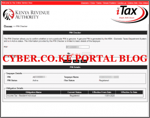 How To Check and Confirm Your KRA PIN Using iTax PIN Checker