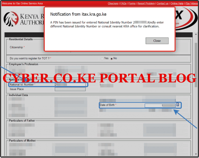 How To Retrieve KRA PIN Certificate Using KRA iTax Web Portal