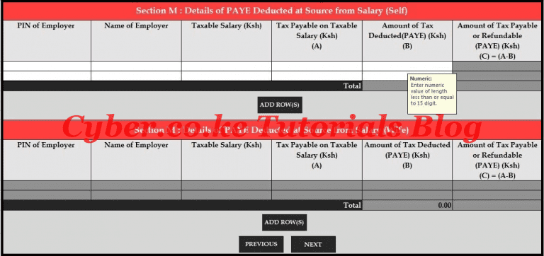 How To Download Latest KRA Returns Template From KRA Portal