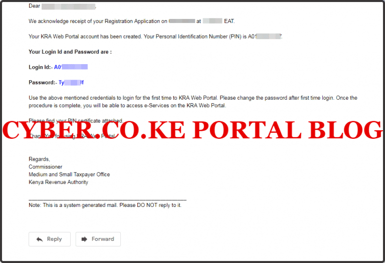 New Taxpayers: How To Login For The First Time To KRA Web Portal