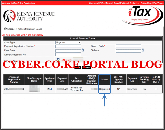 How To Check KRA Payment Status Using KRA Status Checker