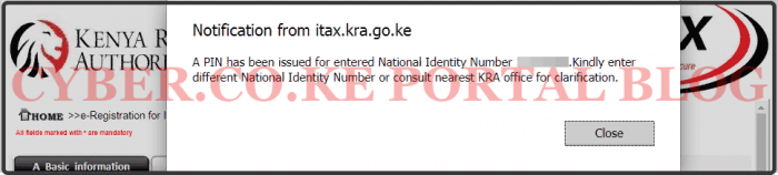 KRA PIN Recovery Process And Steps Using KRA iTax Portal