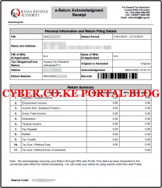 How To File KRA Returns Using KRA iTax Portal In 2020