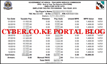 How To File KRA Returns For Teachers