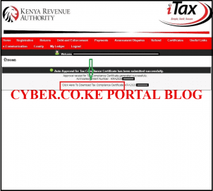 How To Get Tax Compliance Certificate From KRA Portal