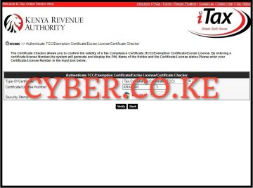 How To Check The Validity of Tax Compliance Certificate