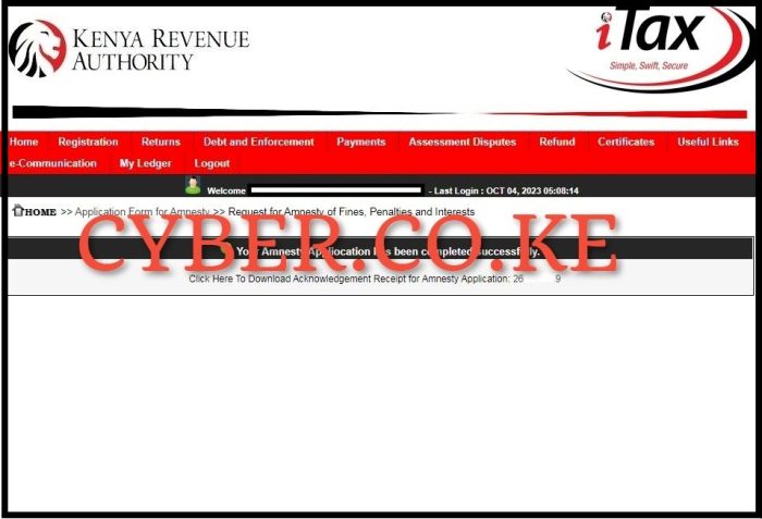 How To Apply For KRA Tax Amnesty (In 5 Steps)