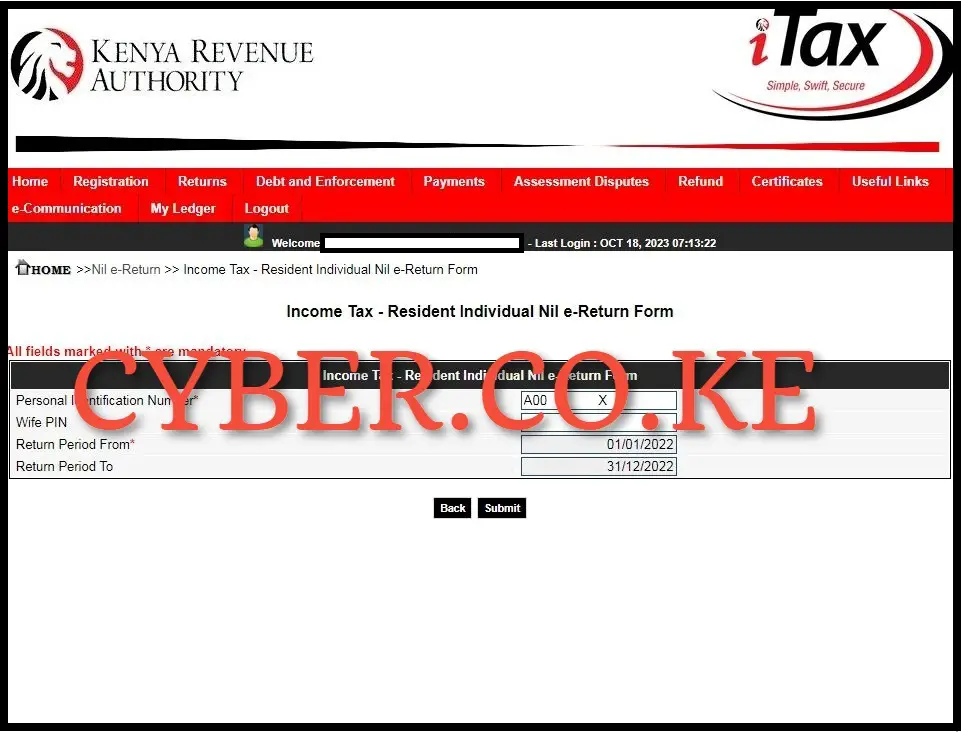 How To File Nil Returns On KRA Portal Quickly (In 6 Steps)