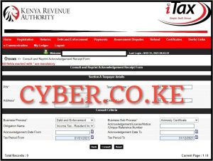 How To Download KRA Amnesty Certificate On iTax