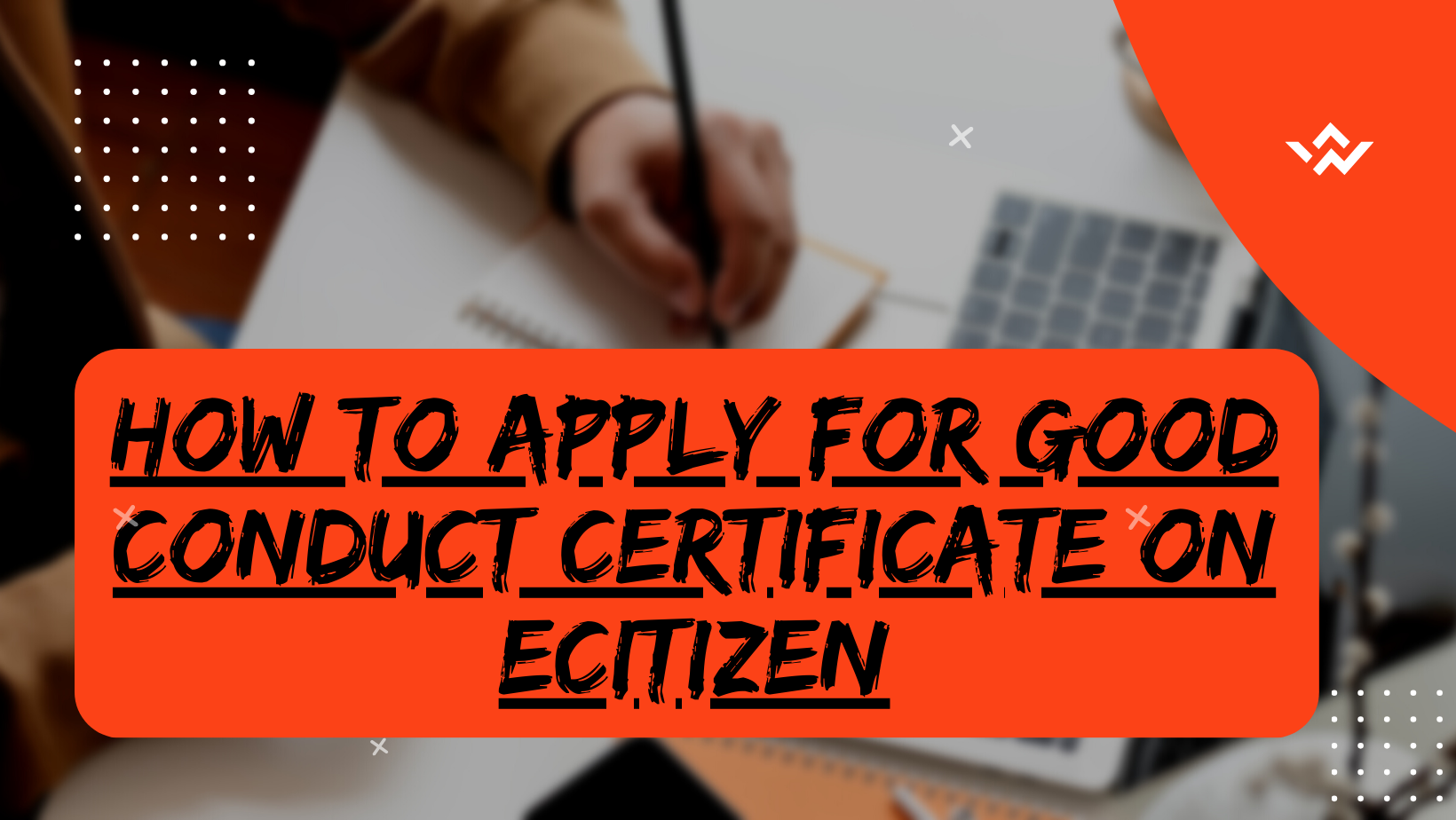 How To Apply For Good Conduct Certificate On eCitizen