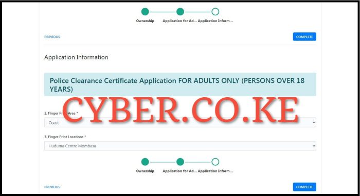 How To Apply For Police Clearance Certificate On eCitizen