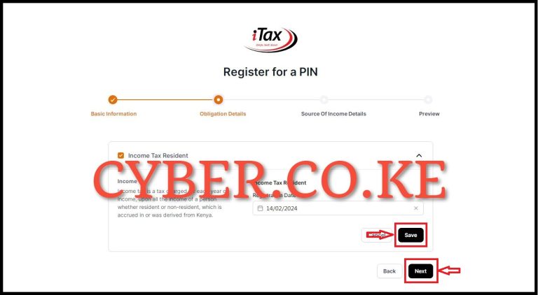 How To Apply For KRA PIN Using eCitizen