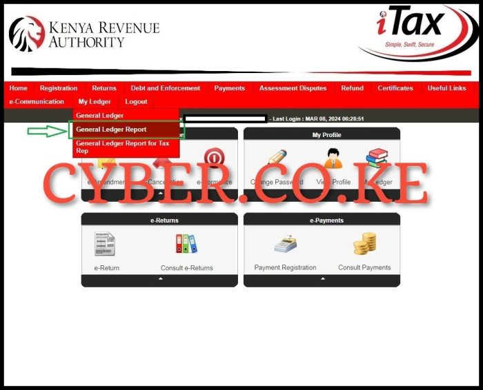 Step-by-Step Process of Checking KRA Penalties on iTax