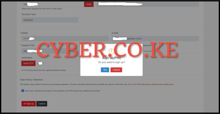 How To Register for eTIMS using eTIMS Taxpayer Portal