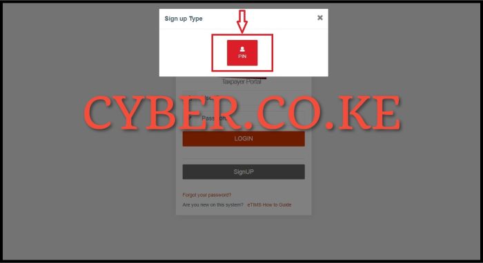How To Register for eTIMS using eTIMS Taxpayer Portal