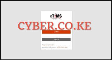 How To Register for eTIMS using eTIMS Taxpayer Portal
