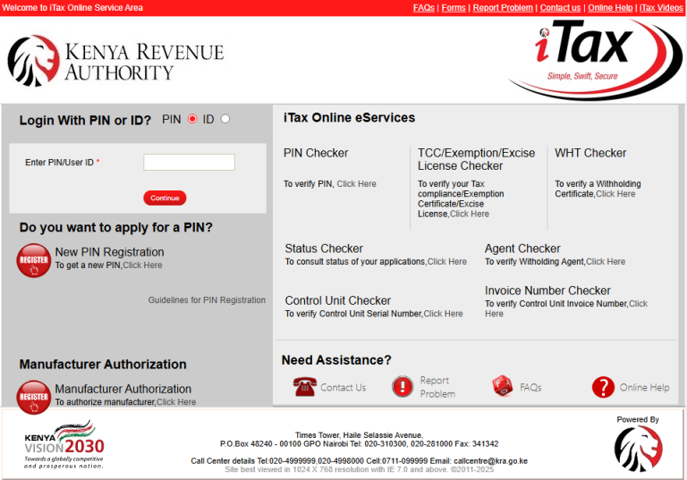 How To Reset iTax Password (KRA Password)