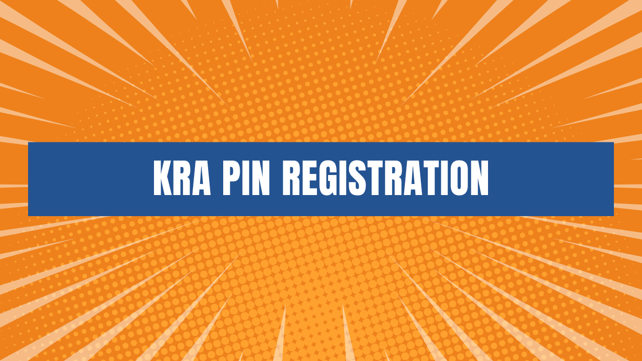 KRA PIN Registration