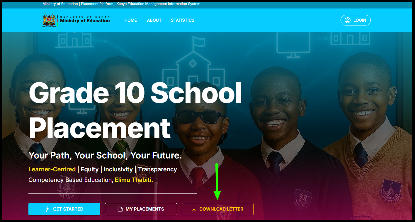 How To Download Grade 10 Admission Letter